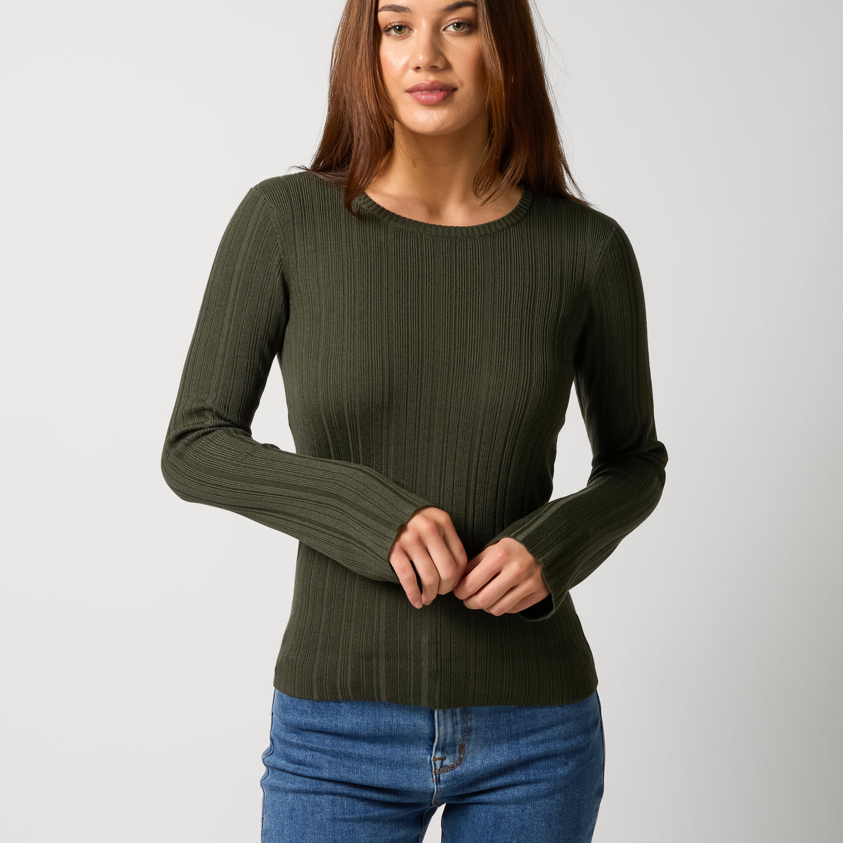 Skyler Top - Khaki – Stella+Gemma