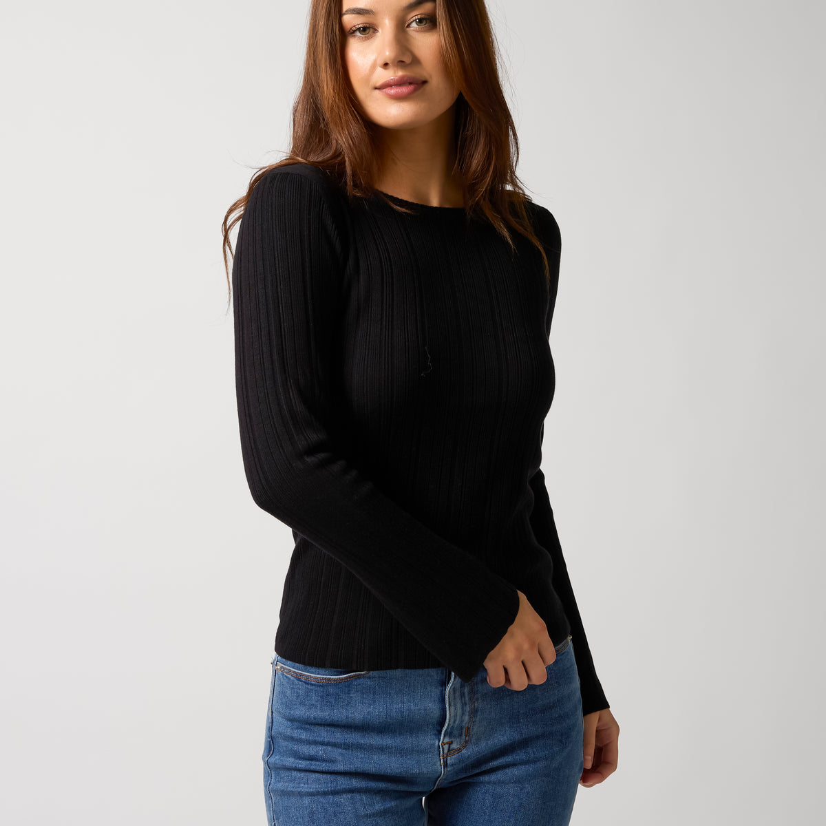 Skyler Top - Black – Stella+Gemma